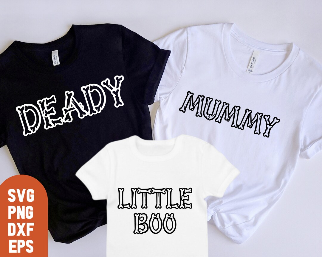 Matching Family Halloween Shirts SVG Bundle (digital Download) - Etsy UK