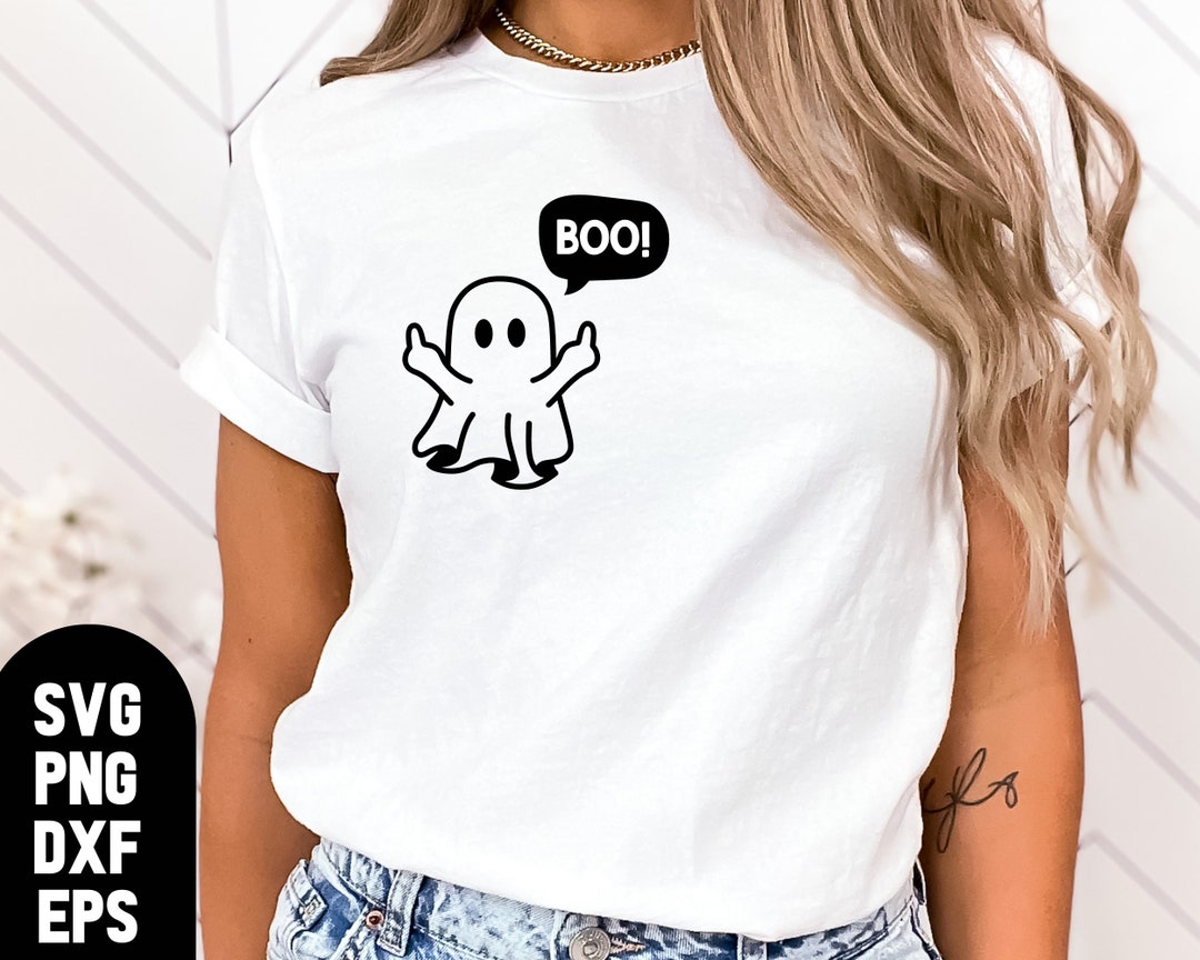 Funny Halloween Ghost Middle Finger (svg, Png, Eps, Dxf) - Etsy Canada