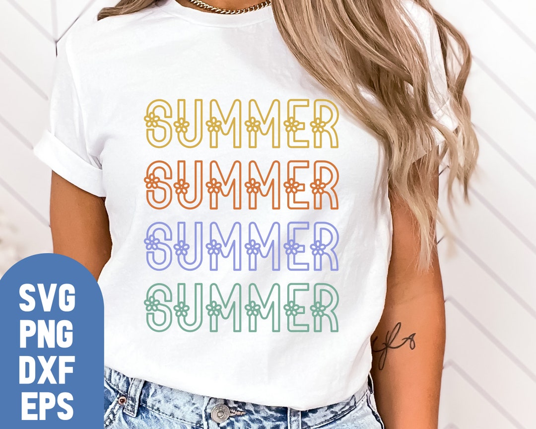 Summer T Shirt Svg, Summer Tee Svg, Summer Day Vibes Svg, Sun Salt Sand ...