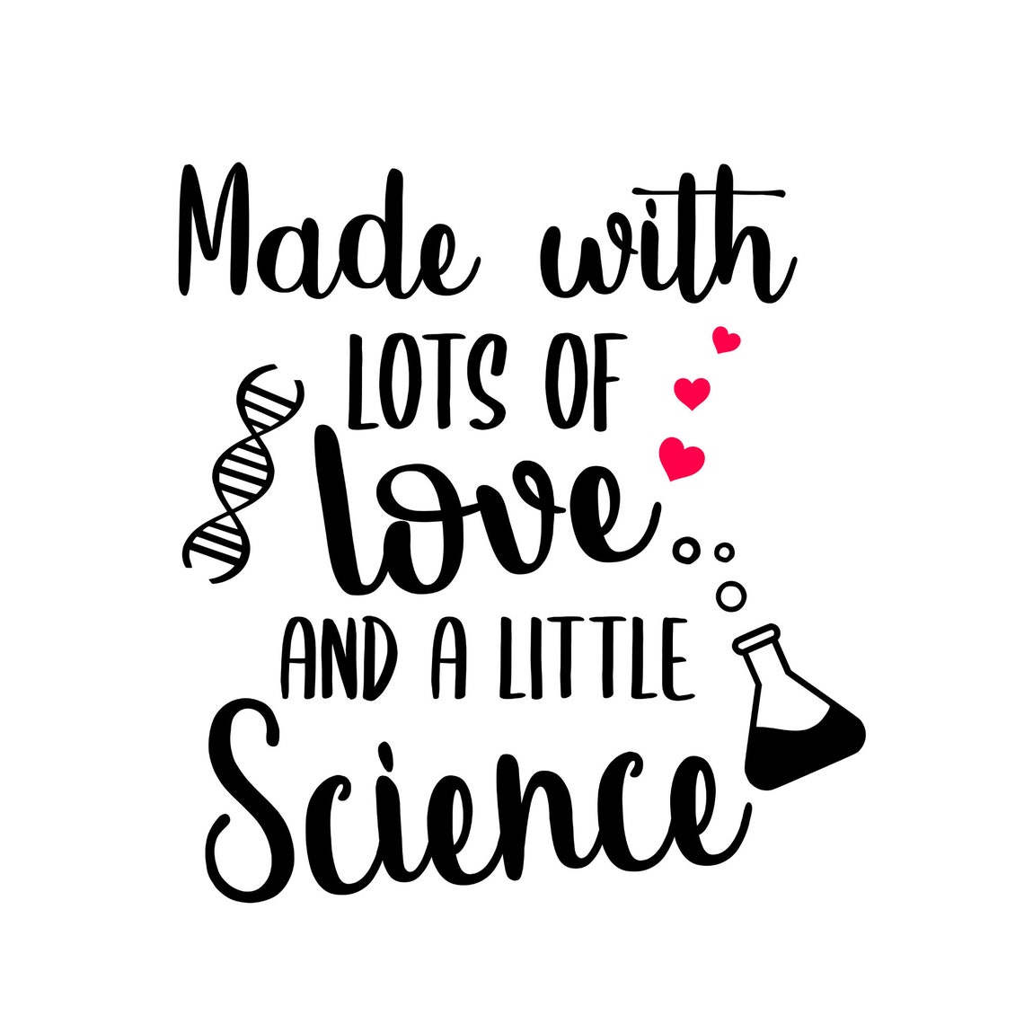 IVF SVG Bundle IVF Baby Svg Made With Lots of Love and a - Etsy