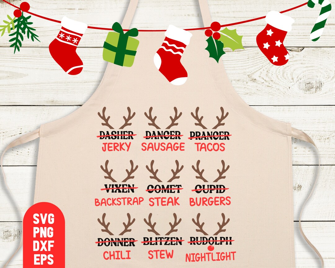 Reindeer Meat Svg, Reindeer Hunting Svg, Funny Christmas Svg, Oh Deer ...