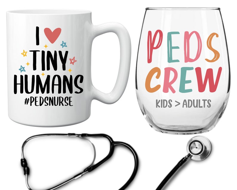 Pediatric Nurse Svg Bundle, Peds Nurse Svg, Tiny Humans Are My Favorite ...