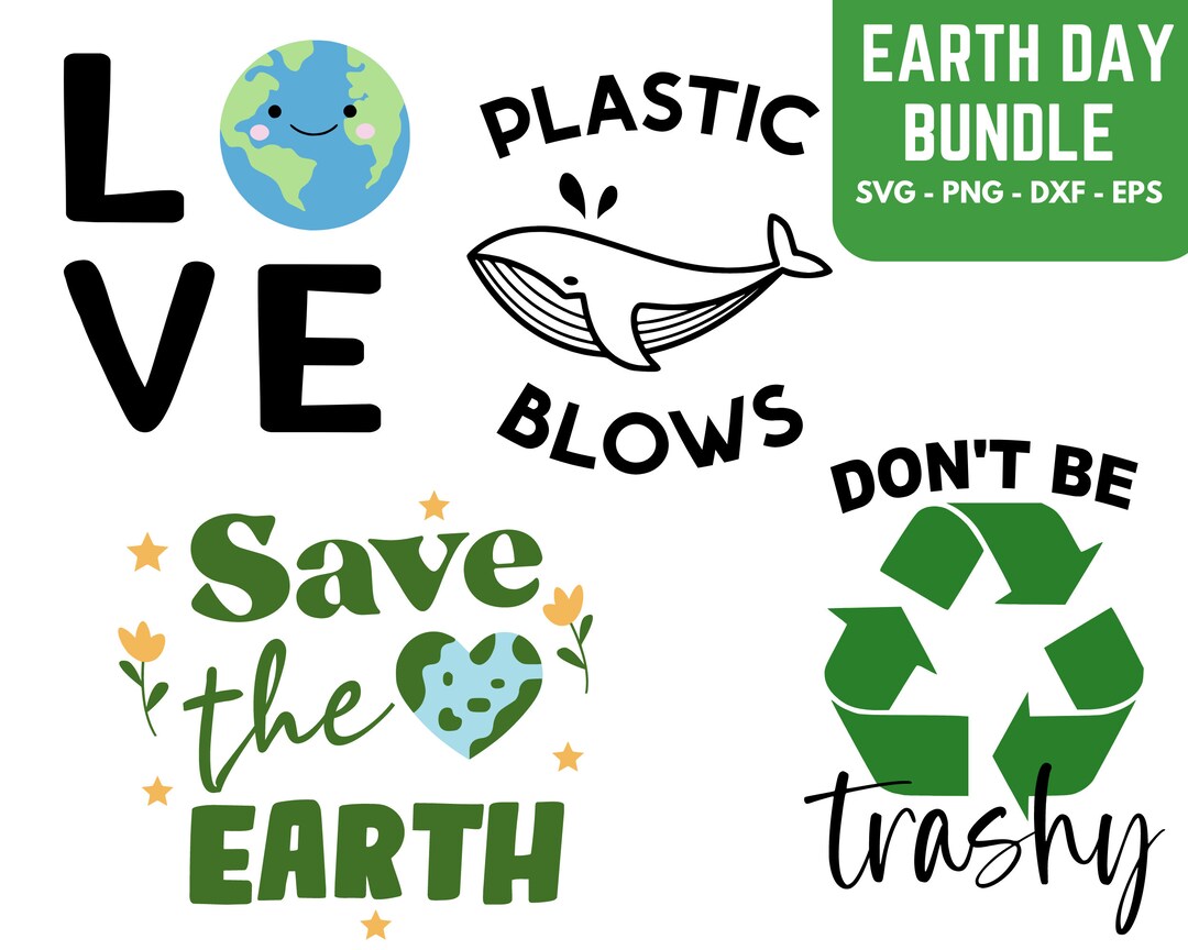 Earth Day Svg Bundle, Love Earth Svg, Save the Earth Svg, Dont Be ...