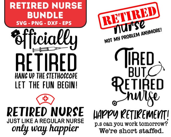 Nurse Retirement Clip Art