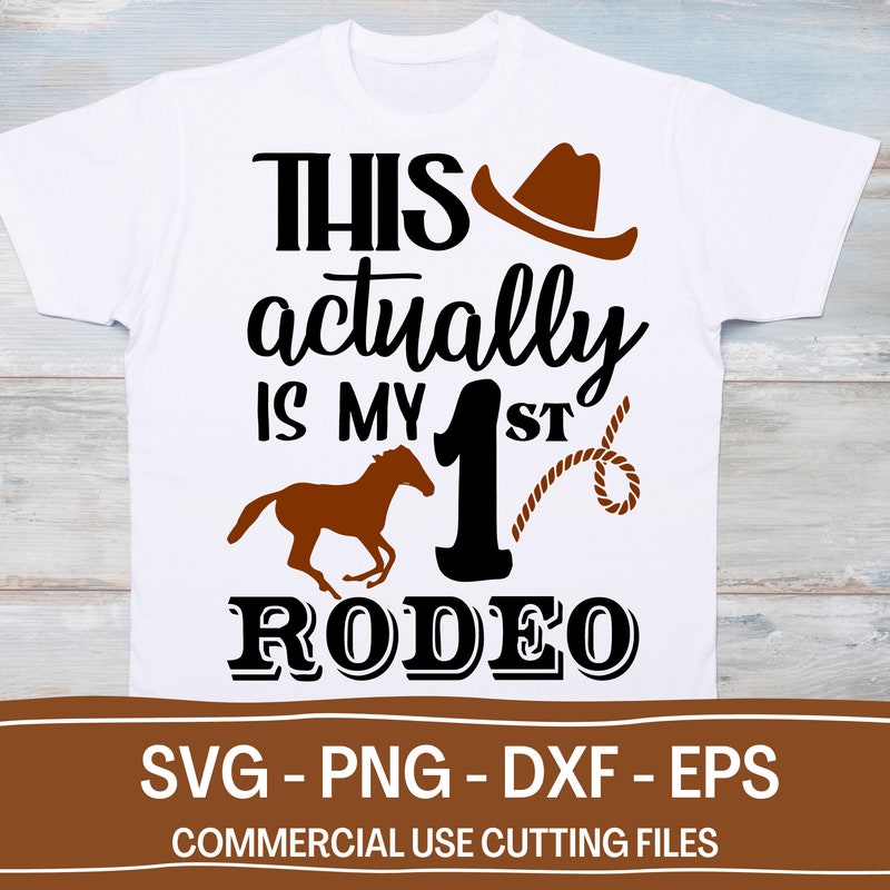 My First Rodeo Svg - Etsy