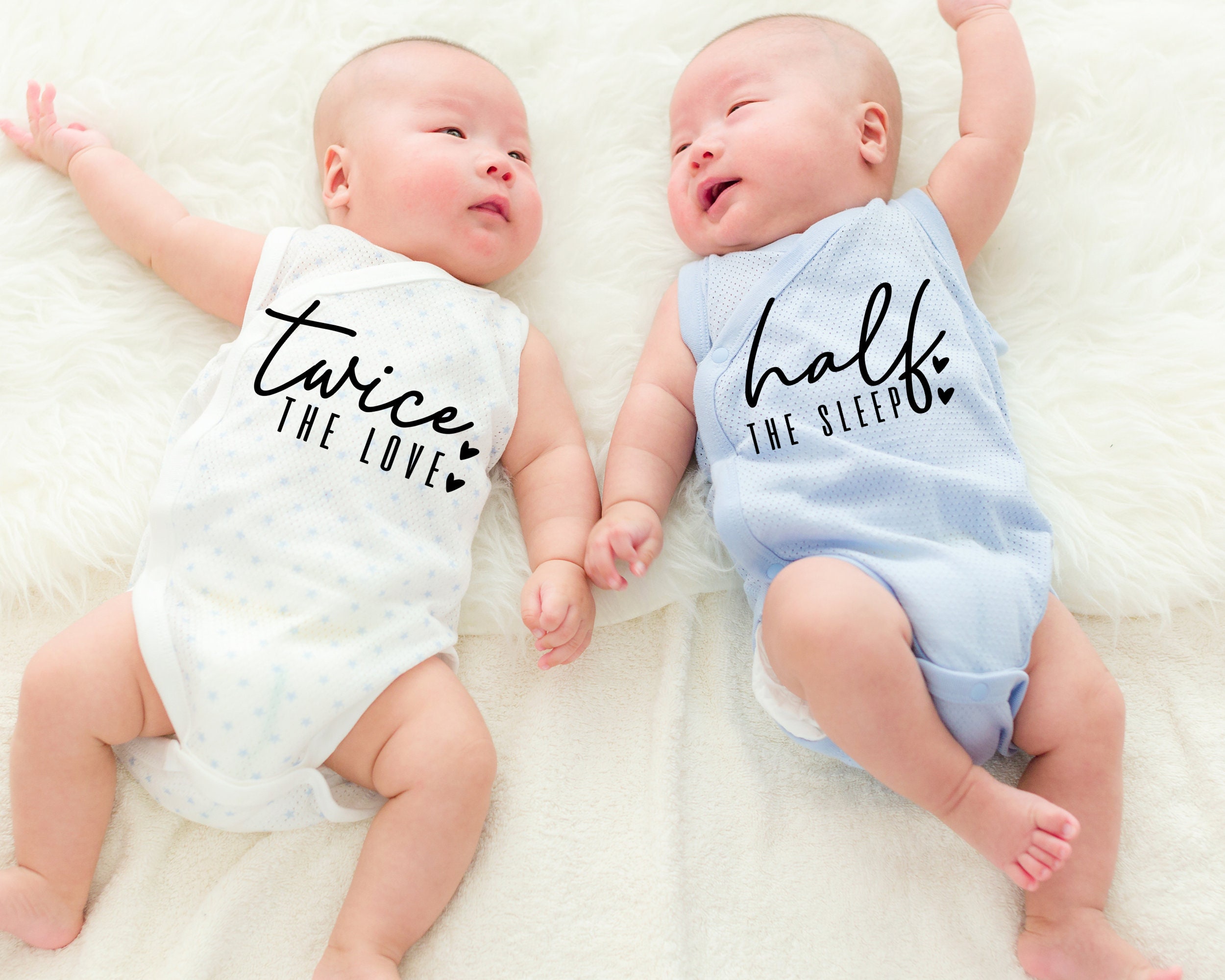 Twin Onesies Svg Bundle, Twin Baby Svg, Womb Mates Svg, Buy One Get One ...