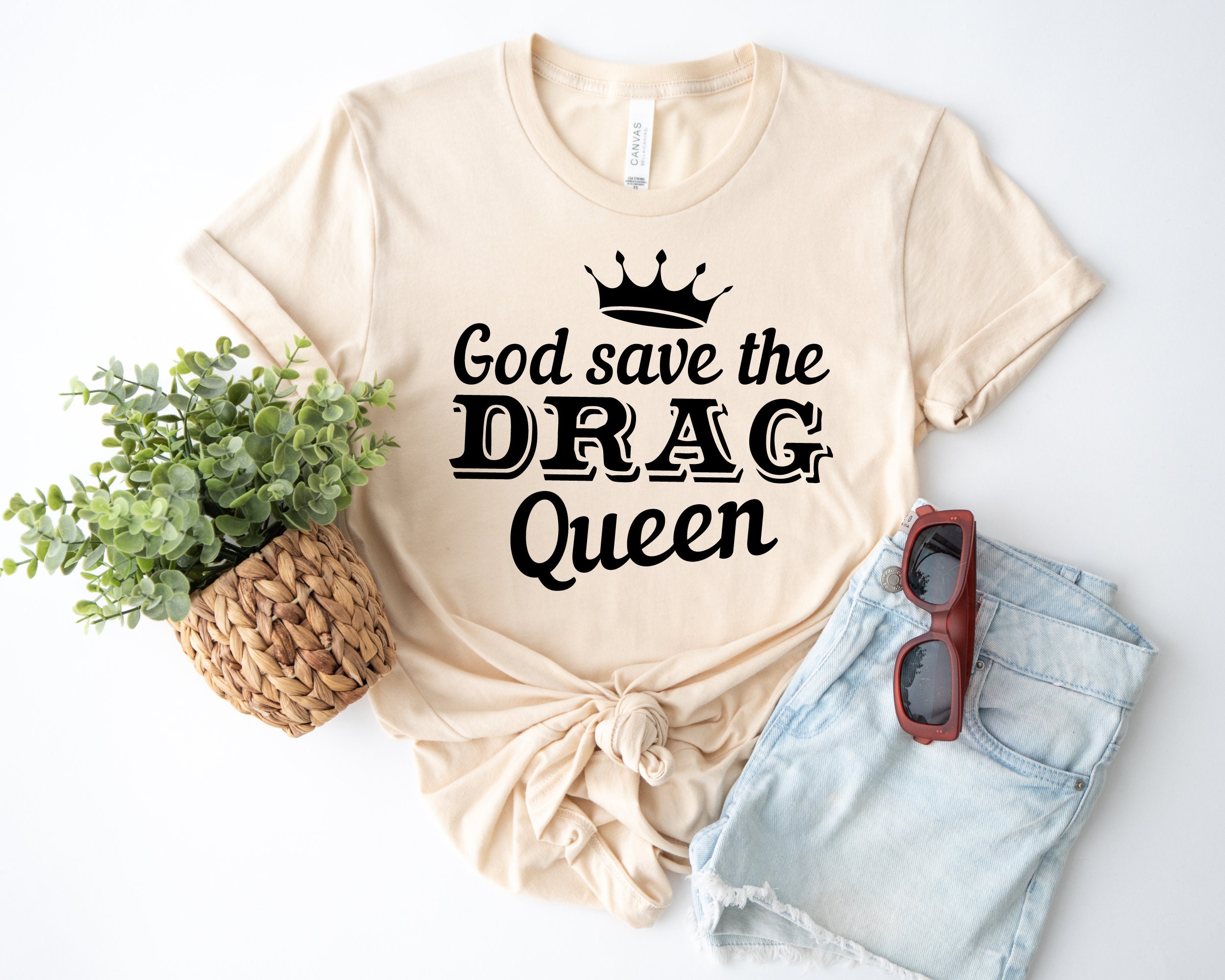 Drag Queen Svg God Save the Drag Queen Svg I Support Drag - Etsy