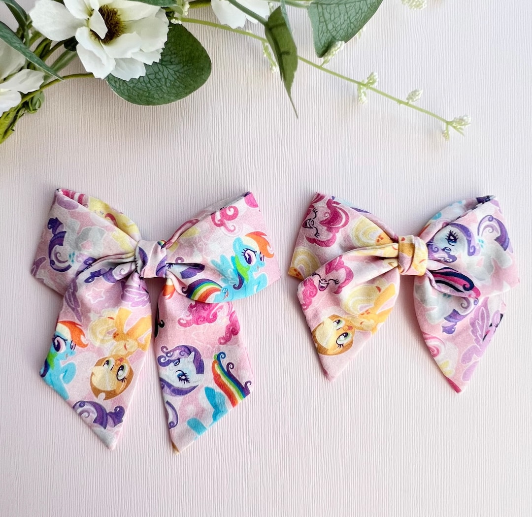 My Little Pony Hairbows, Rainbow Dash Twilight Sparkle Pinky Pie Apple ...