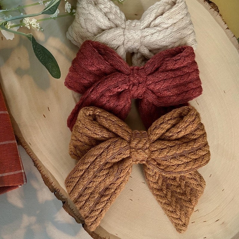 Fall Hair Bow - Etsy