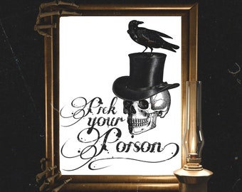 Spooky Bar Cart Sign - Etsy