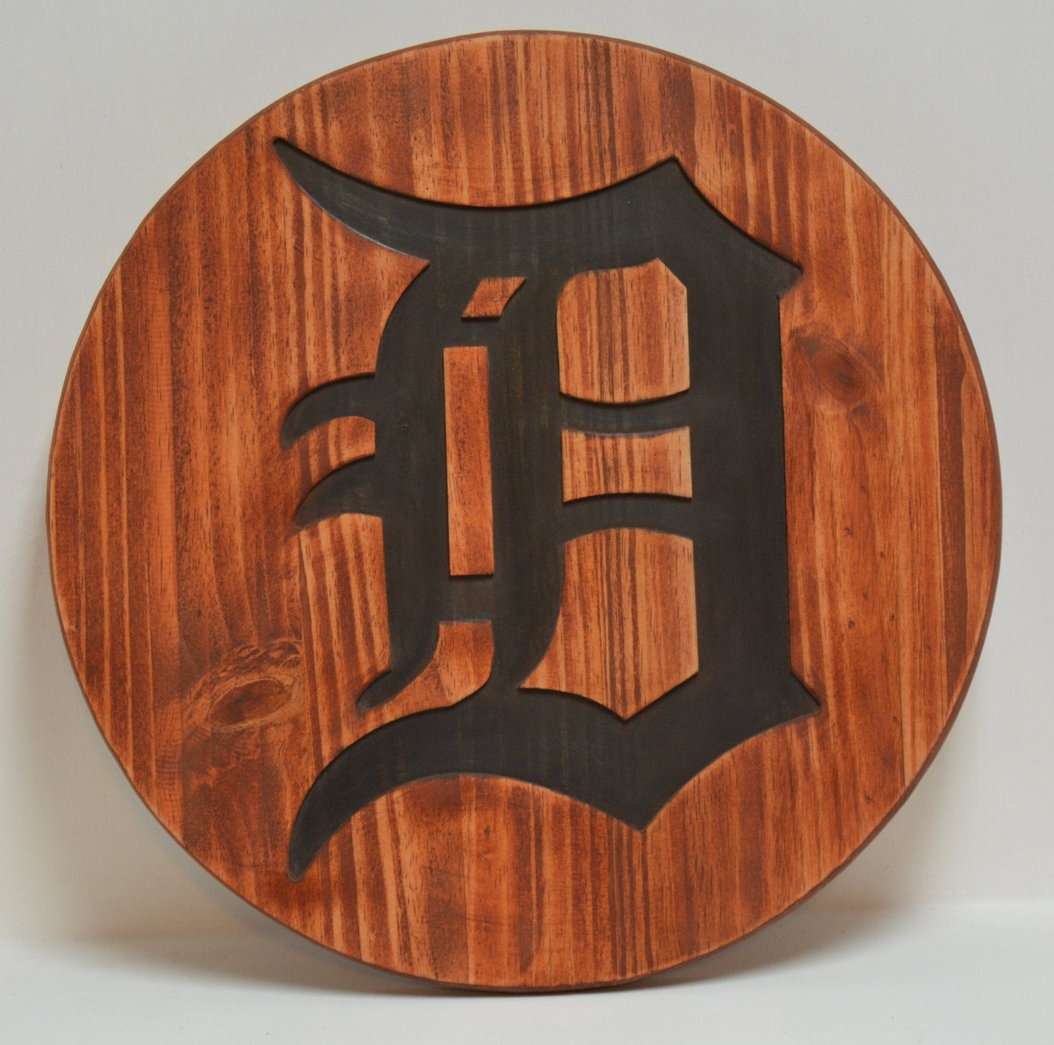 Wood Carving: Detroit D - Etsy