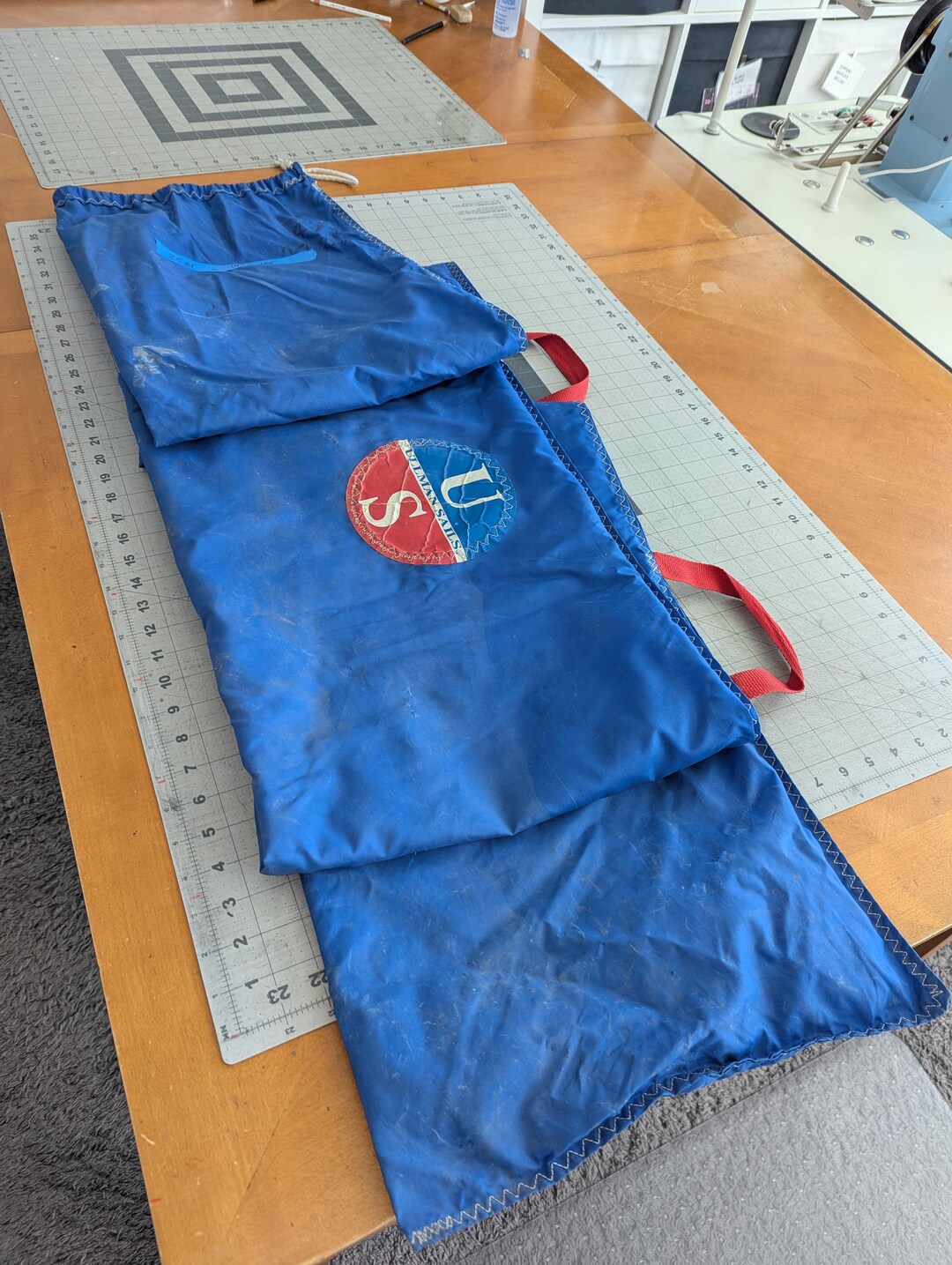 Vintage Sail Storage Bag - Etsy