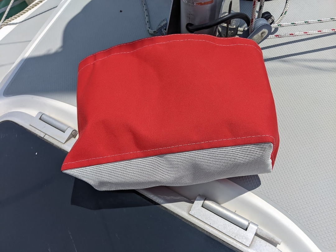 Sailboat Halyard / Sheet Bag V2.0 - Sunbrella Red - Etsy