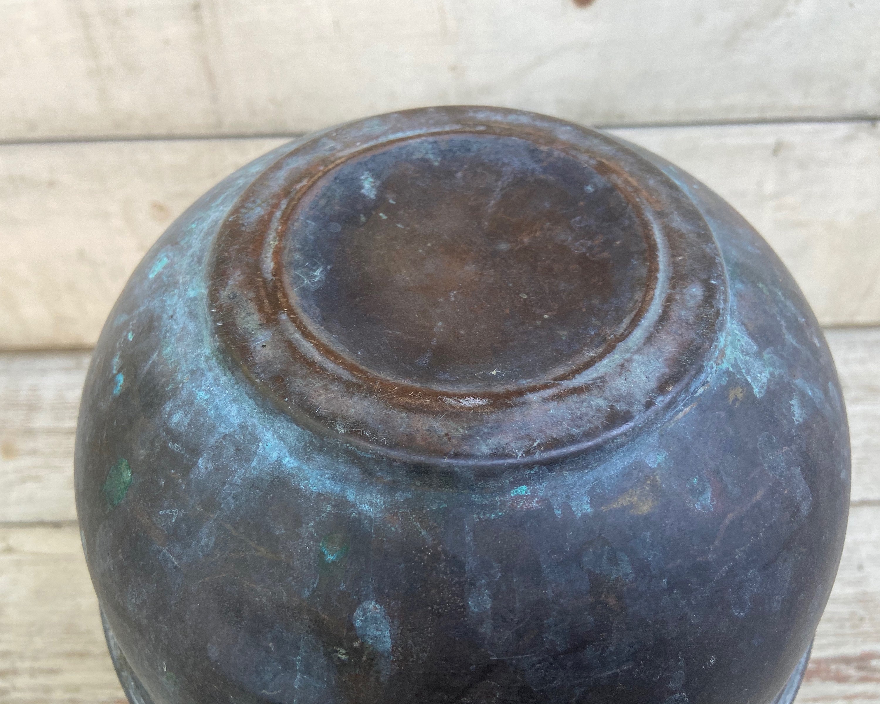 Antique Spittoon LARGE Brass Signed Farberware Circa 1910 - Etsy