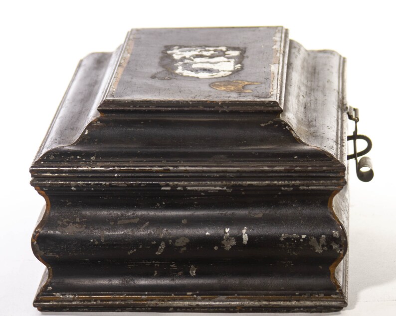 Vintage Lock Box Antique Metal Box With Latch Cash Box | Etsy