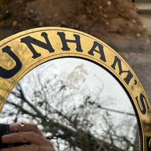 Dunham's Cocoanut Advertising Mirror Sign - Etsy