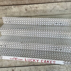 Vintage Lucky Cakes Candies Shelf Candy Rack C. 1930's Art Deco Slanted ...