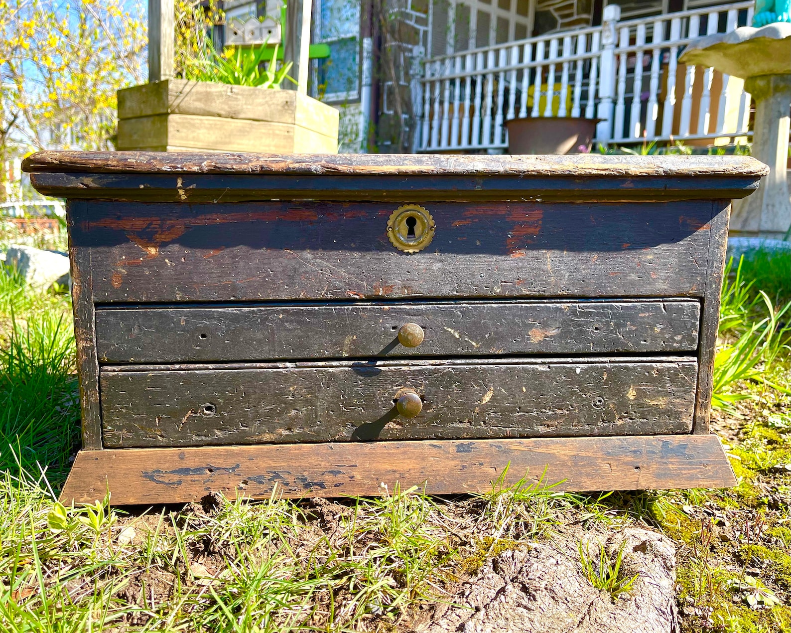 Antique Watchmakers Cabinet Tool Chest Tool Box Spool - Etsy