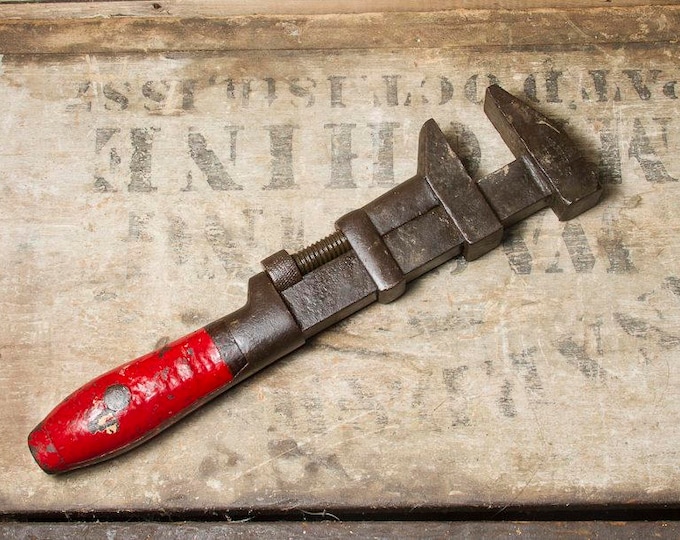Antique L. Coes & Co. Adjustable Wrench Pat'd Dates 1895 1900 Worcester ...