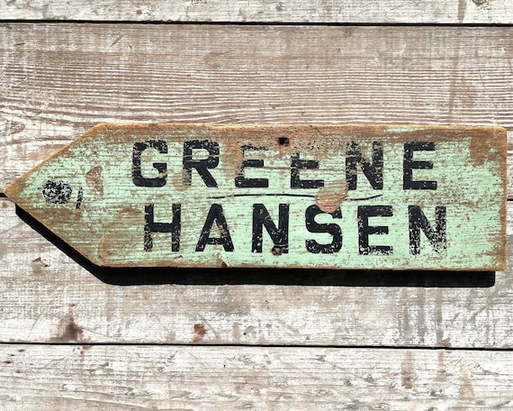 Old Painted Wooden Signs