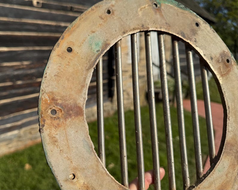 Antique Porthole Window Vent: Large 12'' Nautical Ship Decor - Etsy