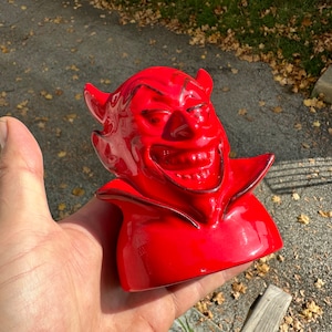Vintage Devil Bank, Sculpture, Oddities, Satan Satanic, Spiritual ...