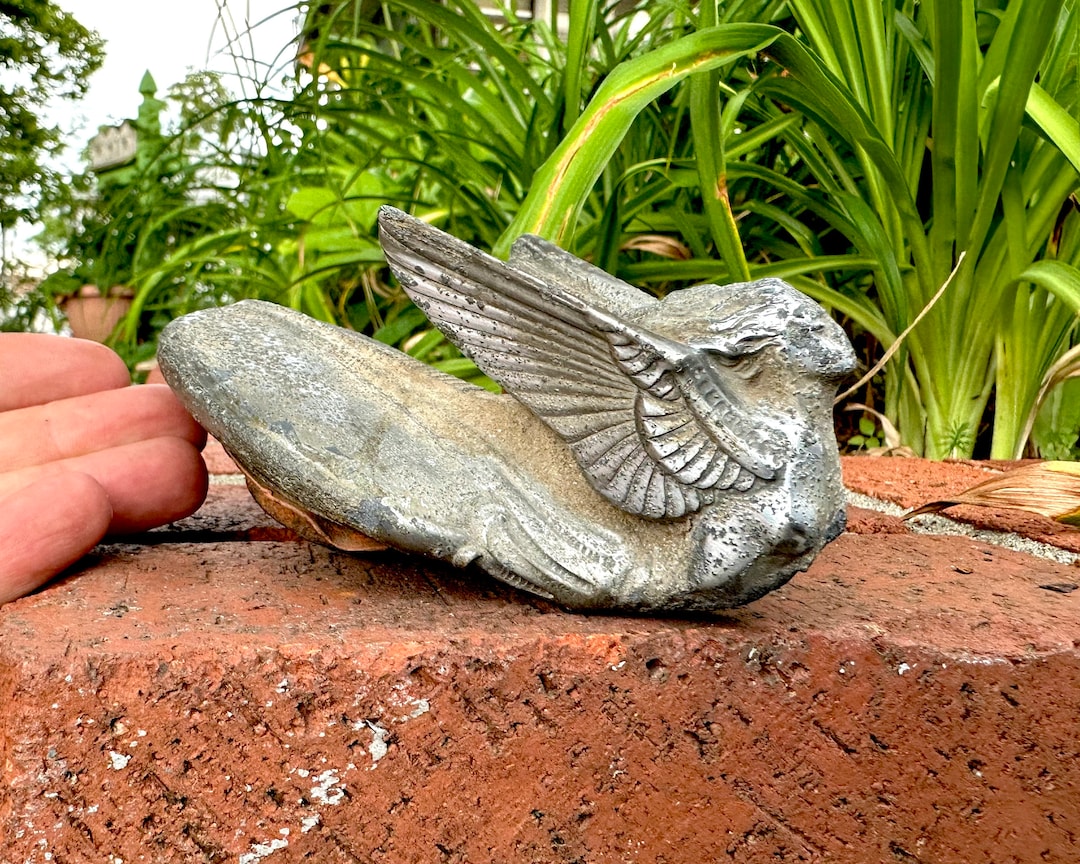 Winged Women Radiator Cap Cover, Mermaid Hood Ornament, 1930s ART DECO ...