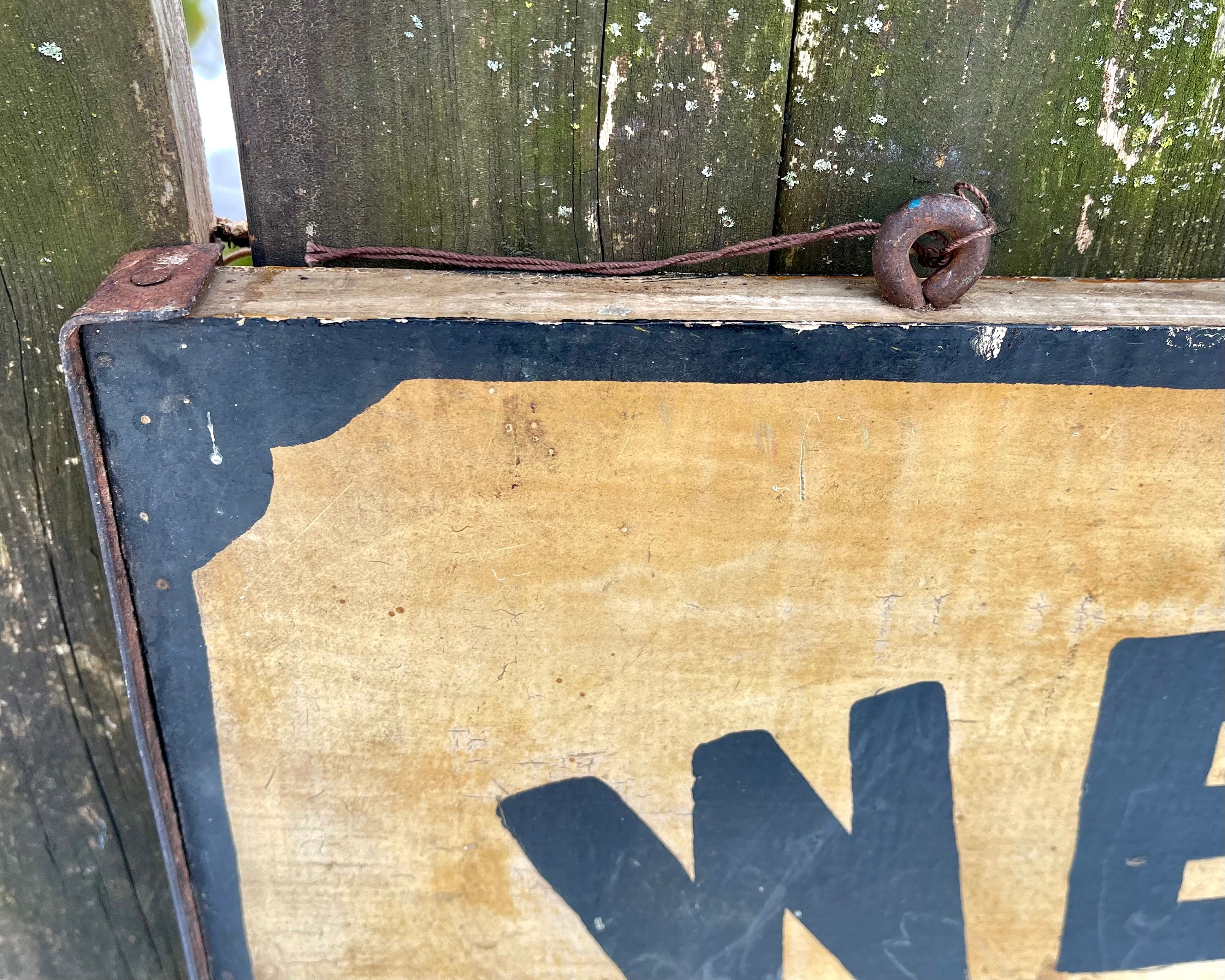 Antique Wooden Farm Sign Dairy Farm Sign WEONA FARM Sign - Etsy