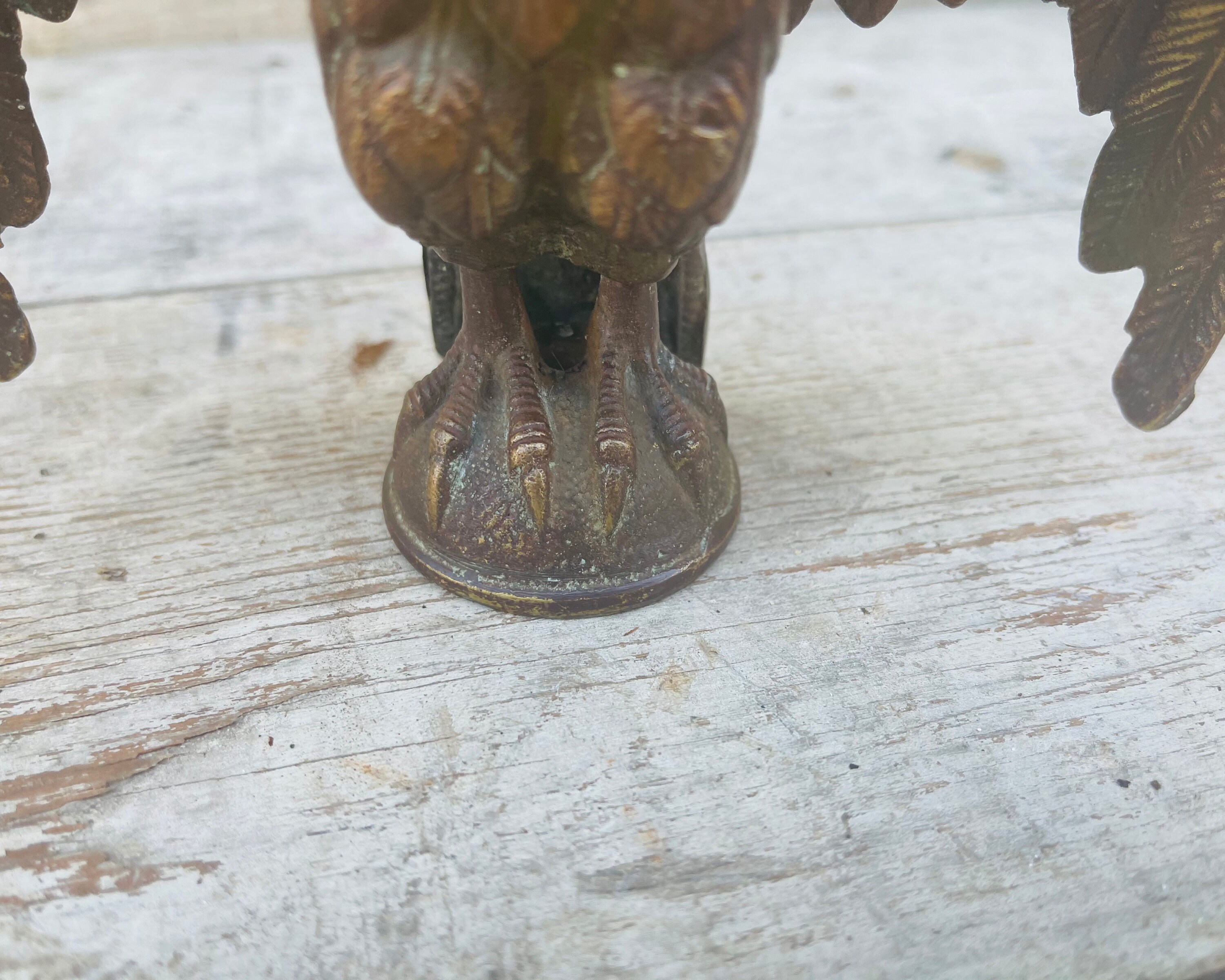 Antique Bronze Eagle Flag Pole Topper Finial Civil War Eagle - Etsy