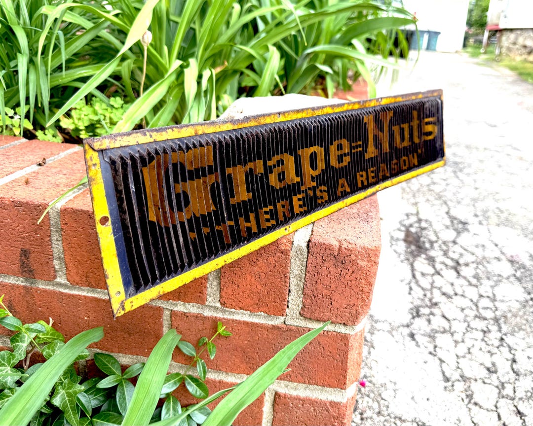 Antique Lenticular Sign, Grape Nuts Post Toasties & Potsum Lenticular ...