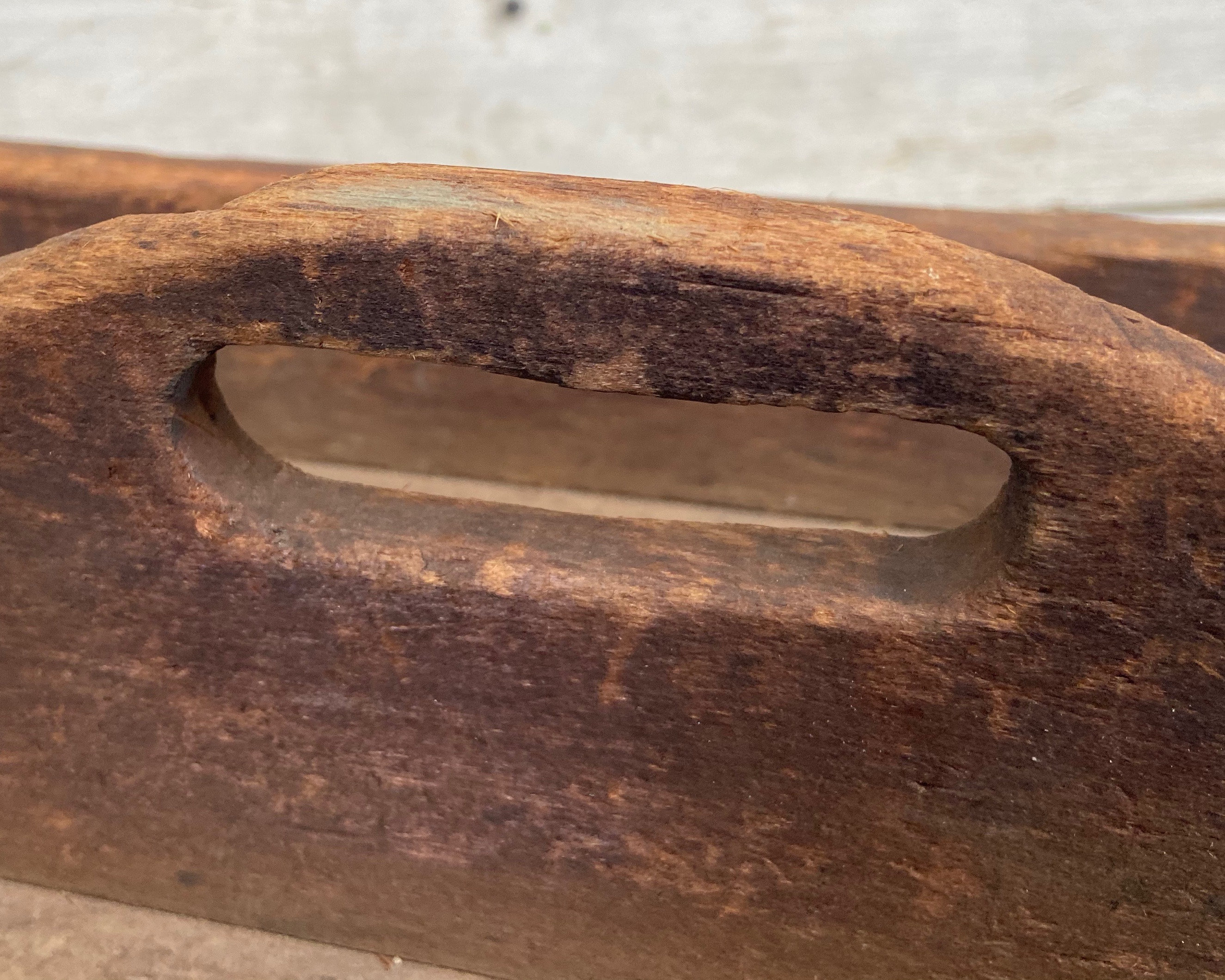Primitive Wooden Box with Handle Seperated Crate Divided Wood | Etsy