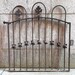 Antique Victorian Iron Entrance Gate 1800s Architectural Salvage Yard ...