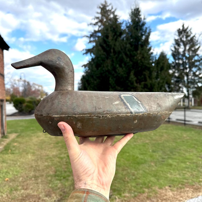 Antique Vintage Wood Duck Decoy - Etsy