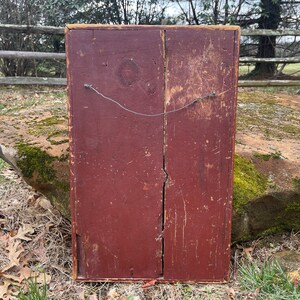 Antique Primitive Game Board in Fantastic Early Crazed Paint, Old ...