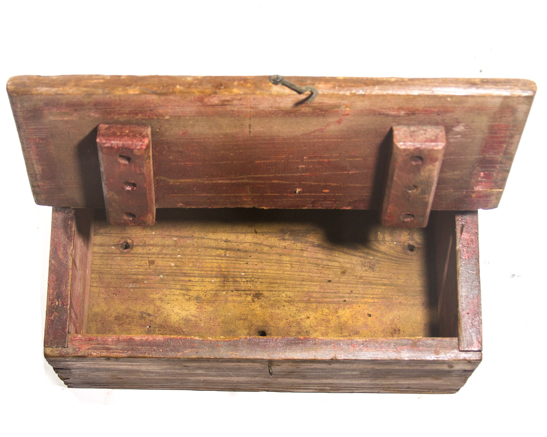 Antique Wooden Lock Box Vintage Wood Strongbox Wooden Safe - Etsy