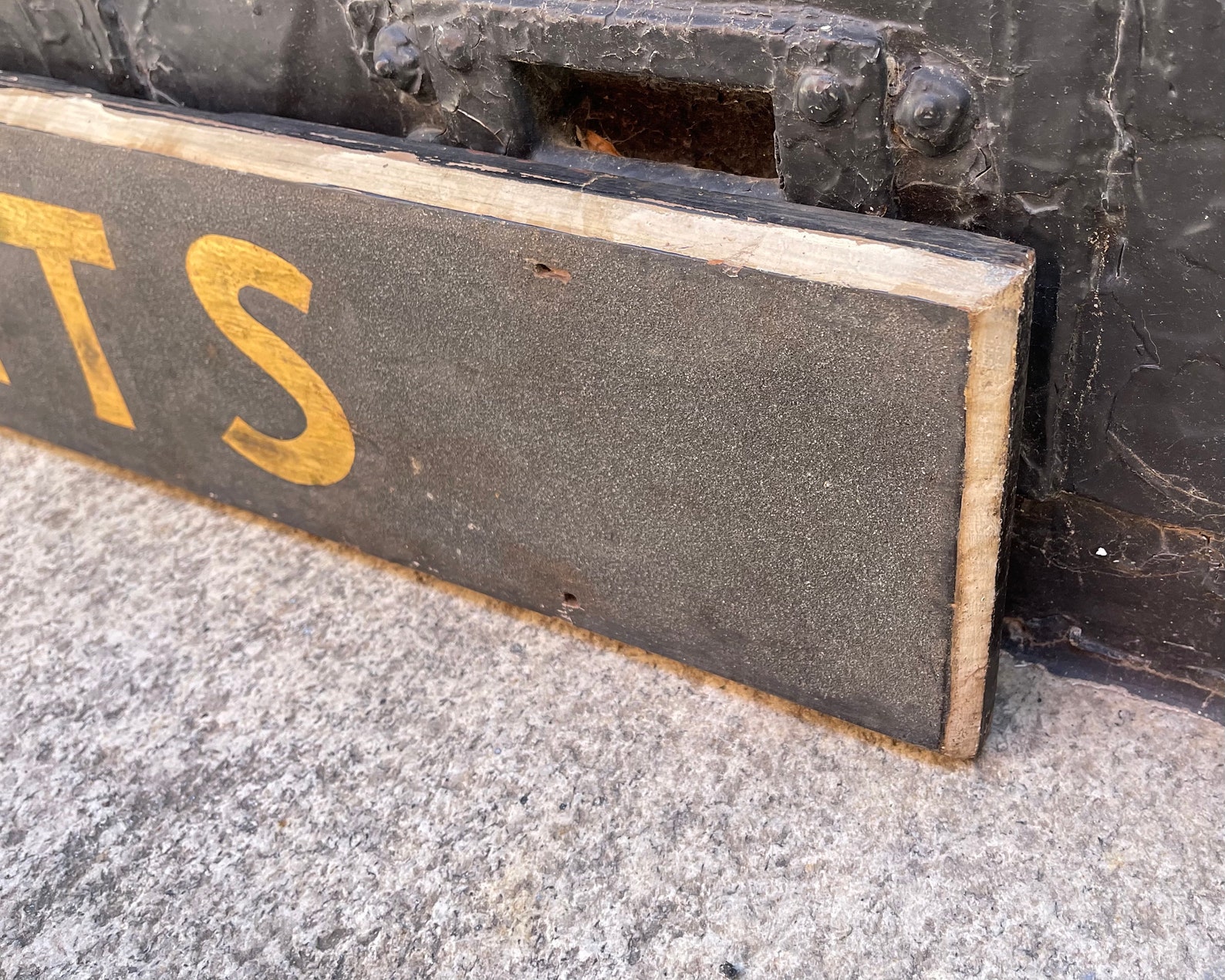 Antique "tickets" Smaltz Sign: Gold Leaf Carnival Decor - Etsy