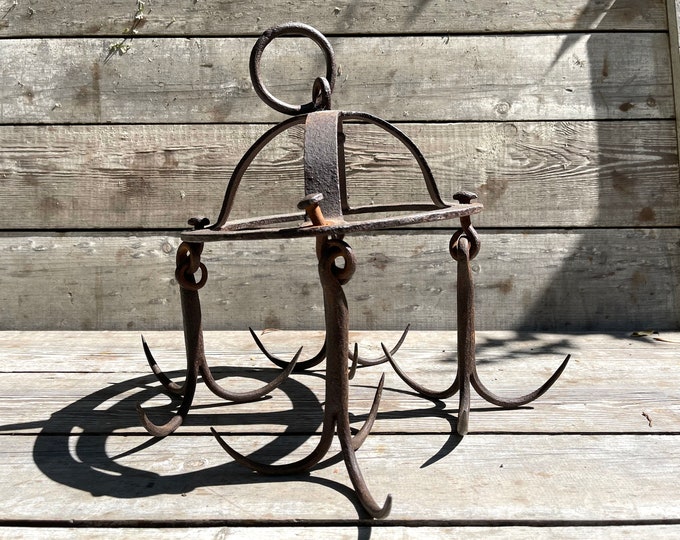 Wonderful 19th Century French / GAME MEAT HOOK / Pot Hanger Good ...