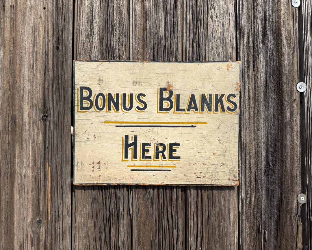 Antique WWI Soldier Bonus Sign: Hand-painted 1920s Advertising - Etsy