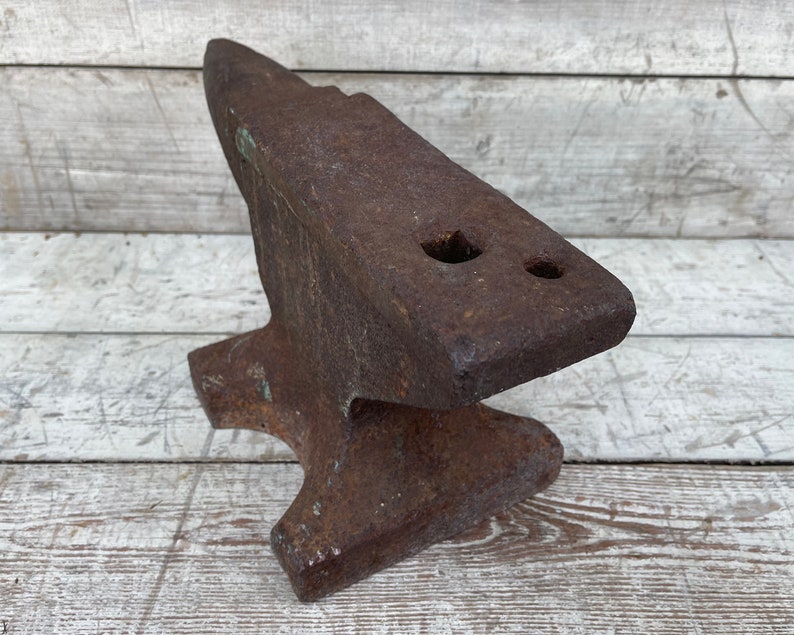 Antique Anvil 50 Pound Anvil Blacksmith Tool Primitive - Etsy