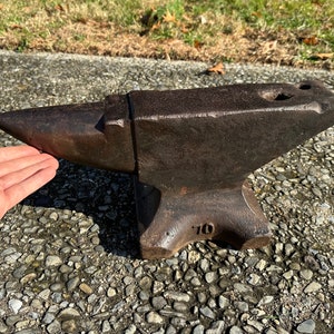 Antique 70 LBS Anvil: Virginia Barn Find, Blacksmith Tool - Etsy