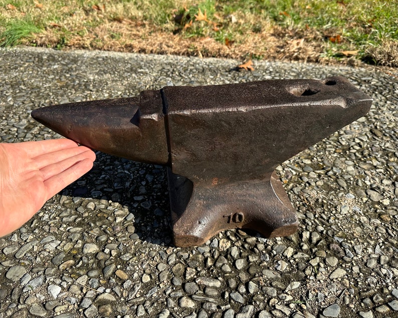 Antique 70 LBS Anvil: Virginia Barn Find, Blacksmith Tool - Etsy