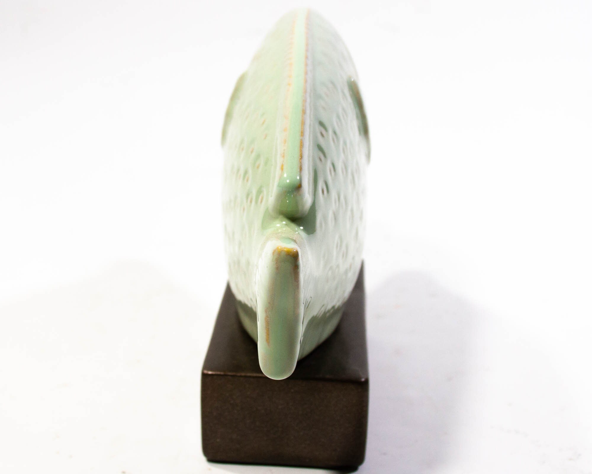 Vintage Fish Statue Fish Sculpture Pastel Color Fish Porcelain | Etsy