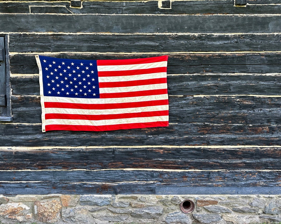 1960s American Flag, 3 X 5 Ft Banner, Wall Hanging Decor, Wall Art ...