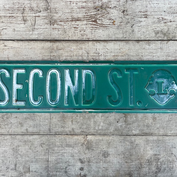 Custom Street Sign Embossed - Etsy