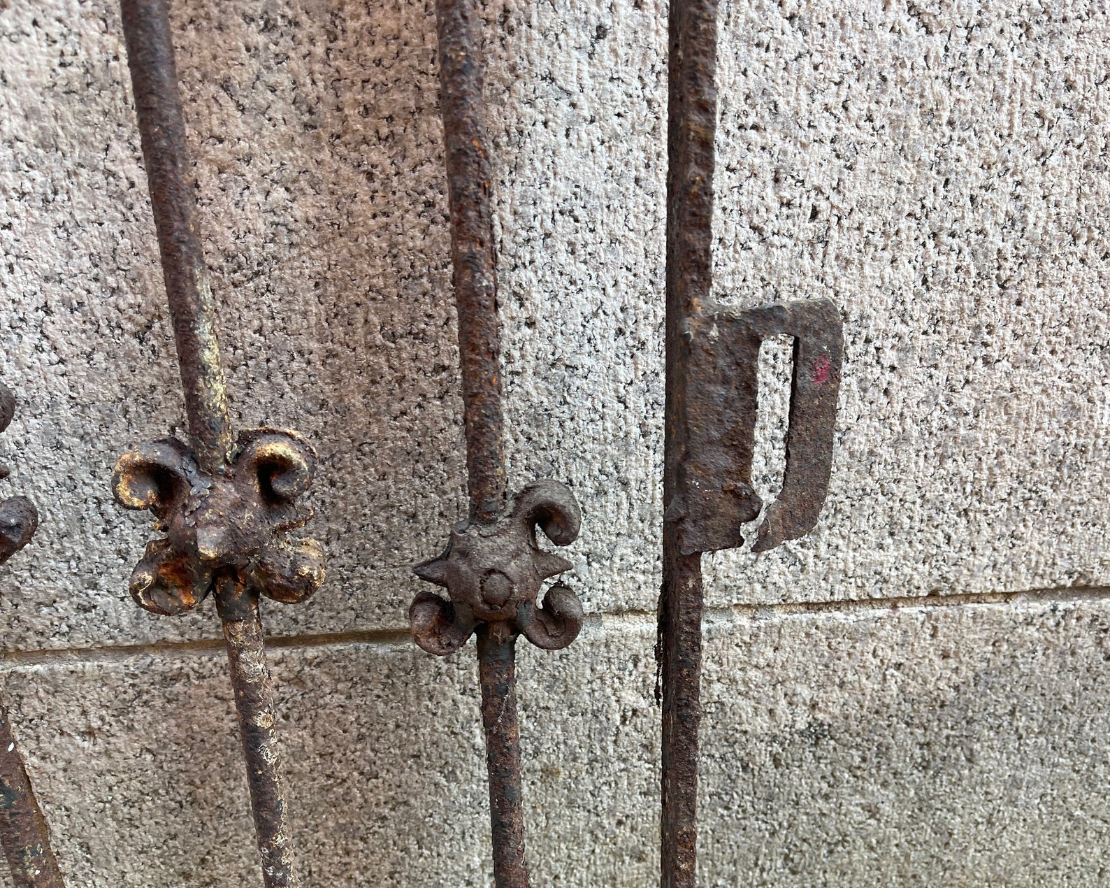 Antique Victorian Iron Entrance Gate 1800s Architectural Salvage Yard ...