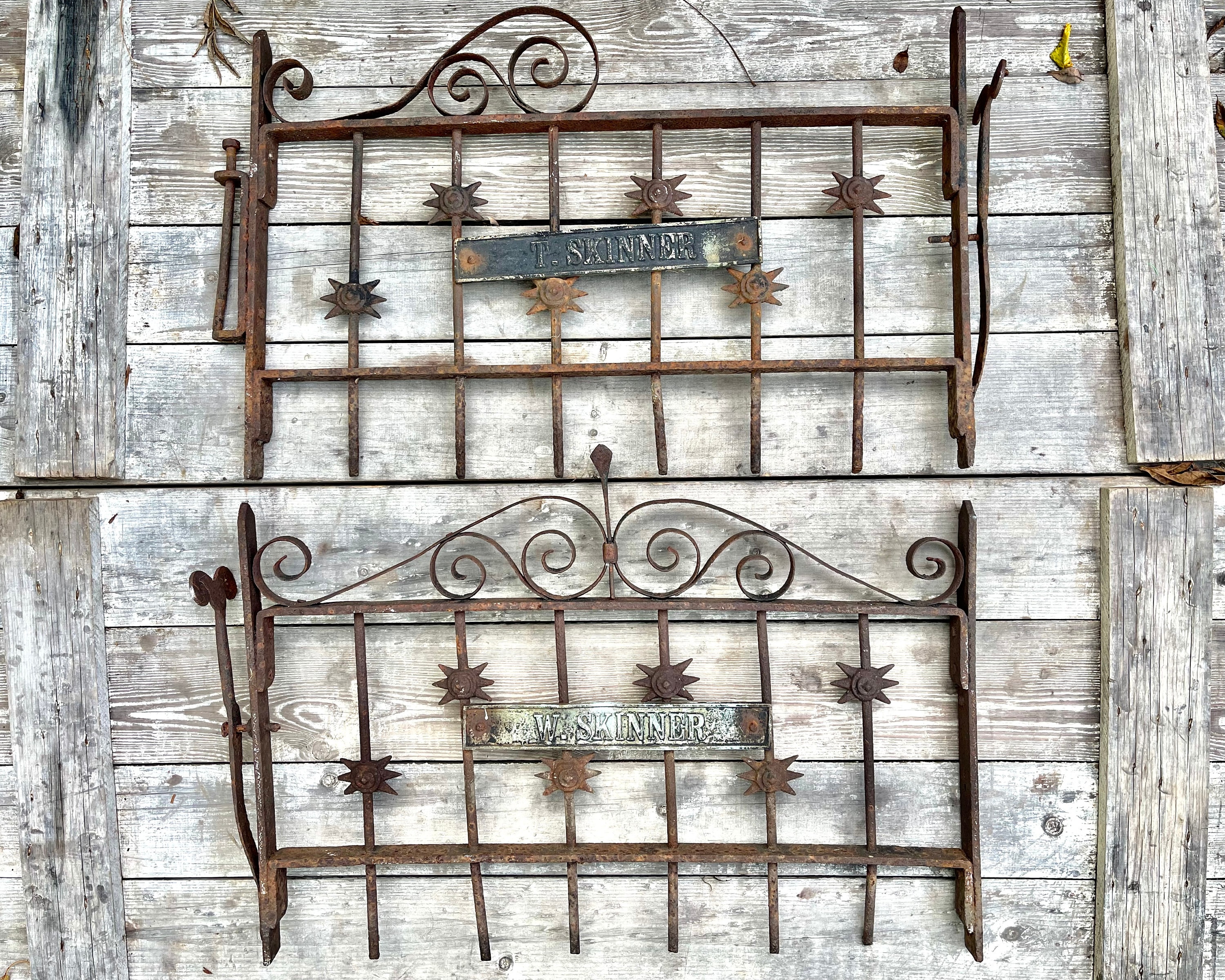 Old Iron Cemetery Gates