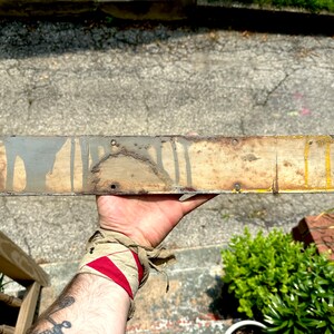 Antique WATCH YOUR STEP Porcelain Subway Sign New York City Early ...