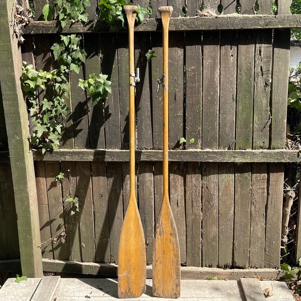 Wood Oars - Etsy