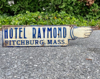 Arrow Pointing Sign - Etsy