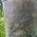 Antique KEYSTONE Dairy Milk Can: Farmhouse Yard Art, Western Maryland ...